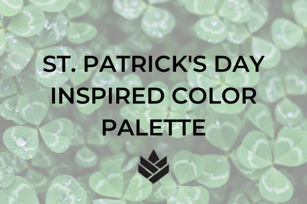 St. Patrick’s Day Inspired Color Palette - Shayna Rose Interiors